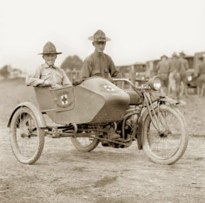 100 Years Ago: Motorcycle Ambulances in WW1 | The Vintagent